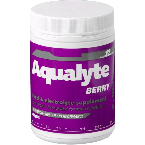 Aqualyte | Berry Powder Tub 480g | Unit | Organic Trader
